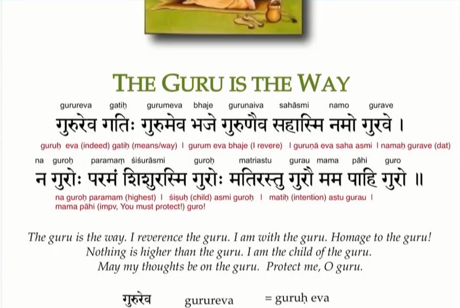 Lesson 59 - Sanskrit for Beginners Course: Guru is the Way