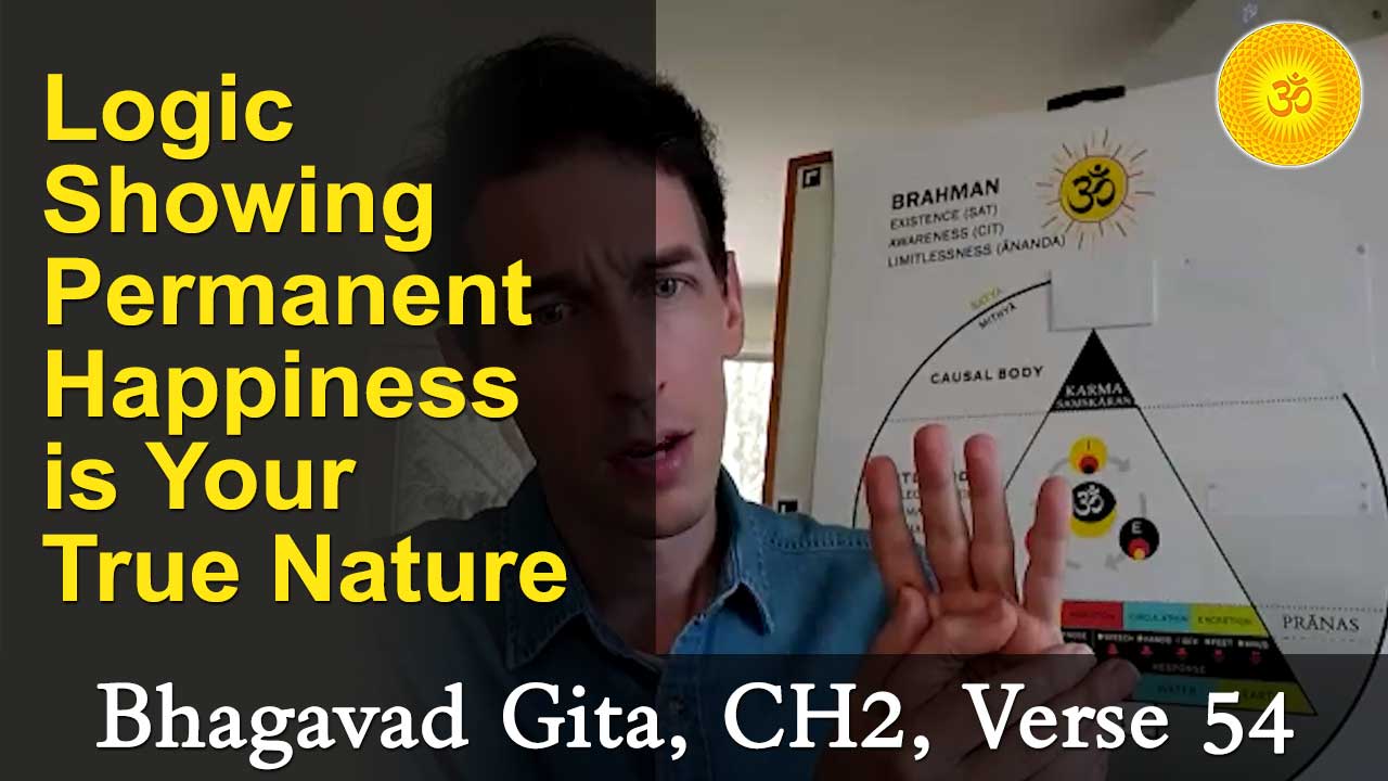 41. Logic Showing Permanent Happiness is Your True Nature Nature – BG ...